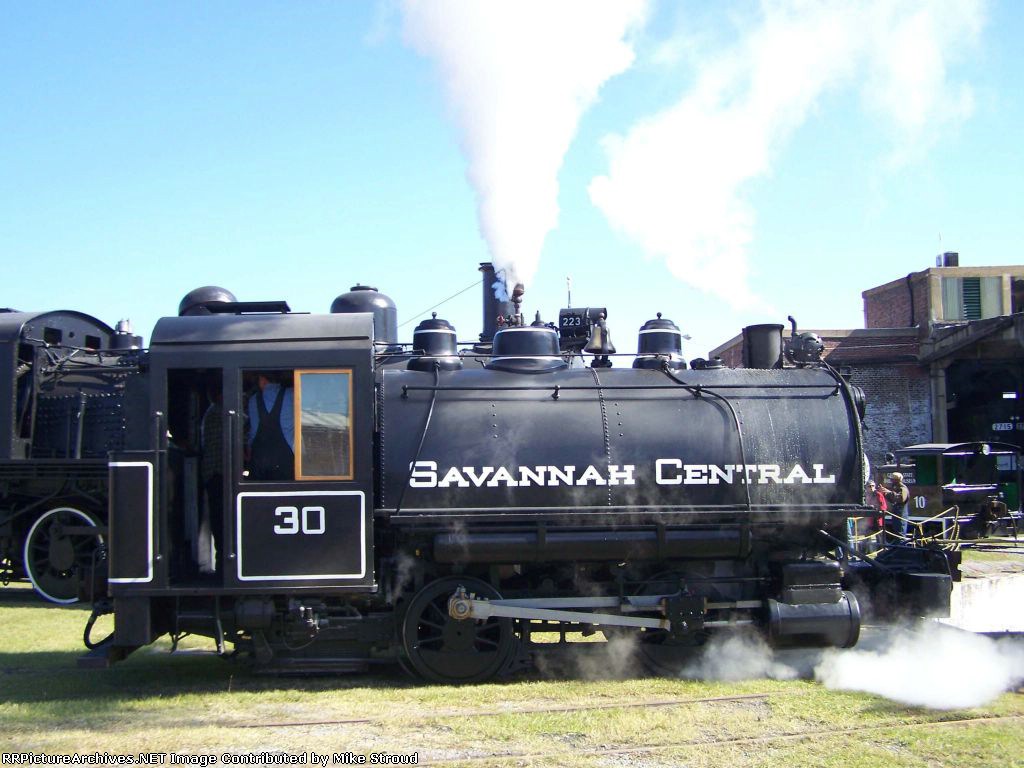 SC 30, Backing off the Turntable